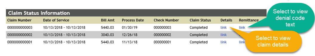Railroad Providers - eServices Part B Claims Search Enhancements: New ...